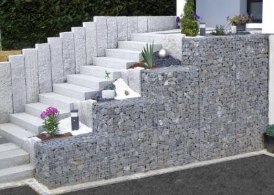 China PVC Coated Welded Gabion Baskets 0.6mm Thickness 2.0-4.0mm Wire Diameter for sale