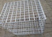 China PVC Coated Welded Gabion Panel 50mmx50mm Mesh for Retaining Walls for sale