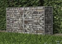 China Powder Coating Galvanised Gabion Baskets 4x1x1m 60x80mm Mesh for sale