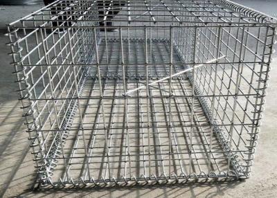 China Galvanized Gabion Box 2x1x1m 380-550N/mm2 Tensile Strength for Retaining Walls for sale