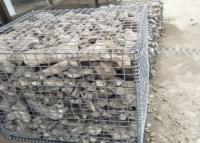 China Galvanized Steel Gabion Baskets 2x1x1m Retaining Wall 280g/m2 Zinc Coated for sale