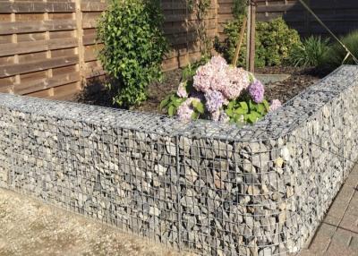 China 4.0mm Wire Diameter Galvanized Welded Gabion Box As Retaining Gabion Wall for sale