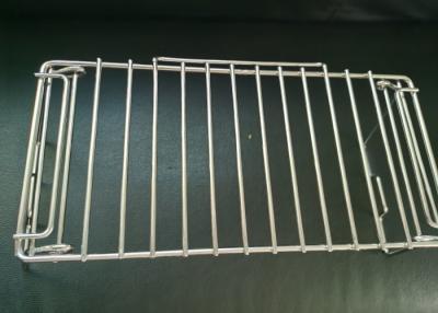 China 304 Stainless Steel BBQ Grill Mesh 12x8 Inch Rectangular Non-Stick Cooking Grate for Outdoor Barbecue for sale