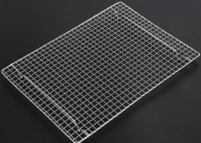 China 316 Stainless Steel BBQ Grill Mesh 12x12 Inch Non-Stick Cooking Grate with SGS/BV/CE Certification for sale