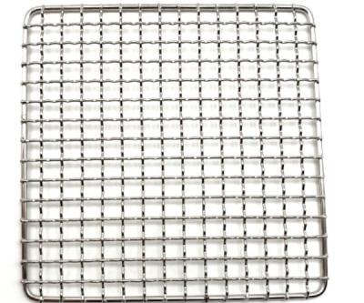 China 304 Stainless Steel BBQ Grill Mesh 16x12 Inch Outdoor Cooking Net for sale