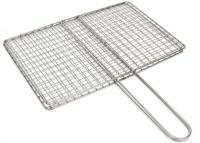 China 304 Stainless Steel BBQ Grill Mesh Heat Resistant 500°C Round Outdoor Cooking Grate for sale