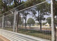 China Galvanized Roll Top Wire Mesh Fence 3m Width 2m Height with Safety Rolled Edges for Security Applications for sale