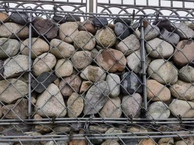 China PVC Coated Gabion Wire Mesh 1x1x1m 0.2-1mm Thickness 380-550N/mm2 for sale