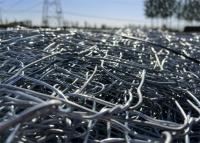 China PVC Coated Gabion Wire Mesh Rock Cage 1m1m2m Tensile Strength 380-550N/mm2 for sale