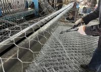 China Galvanized Gabion Box 1m-2m Width 80x100mm Mesh Size for sale