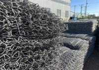 China Galvanized Steel Gabion Mattress 60x80mm Mesh 220-240g/m2 Zinc Coating for Erosion Control for sale