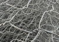 China Galvanized Gabion Wire Mesh 50mm x 50mm Mesh 2.0mm-4.0mm Wire for Flood Control for sale