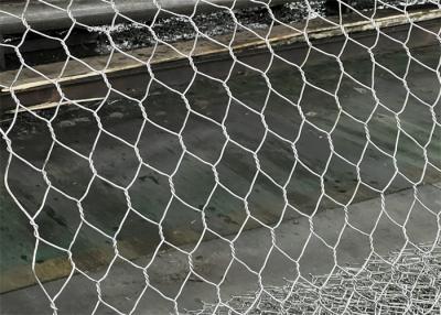 China PVC Coated Galvanized Gabion Boxes 60mmx80mm Mesh 2.0-4.5mm Wire for sale
