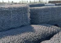 China Galvanized Steel Gabion Baskets 50x50mm Mesh 2.0-4.0mm Wire for sale