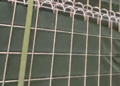 China Heavy Duty Hot Dipped Galvanized Military Barrier 4mm Spiral Distance 50x50mm Hole for sale