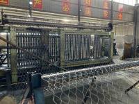 China Galfan Gabion Baskets 2x1x1m Woven Mesh 80x100mm Hole Size CE Certified for sale