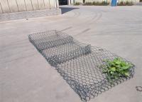 China Low Carbon Gabion Mattress Galvanized Galfan PVC Coated 6x2x0.17m 80x100mm Mesh for sale