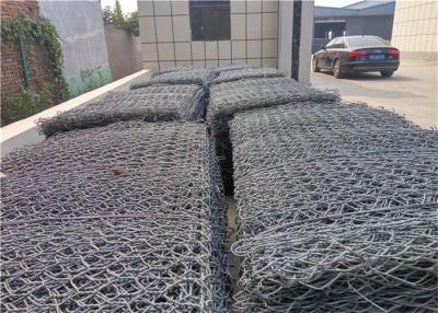China PVC Coated Hot Dipped Galvanized Gabion Cages 80x100mm Mesh Size for Construction for sale