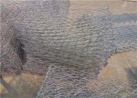 China 3.4mm Selvedge Wire Galvanized Gabion Box 100mmx120mm Mesh for sale