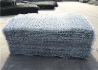 China Galvanized Gabion Mesh 100x120mm 230g/m2 Zinc Coated for sale
