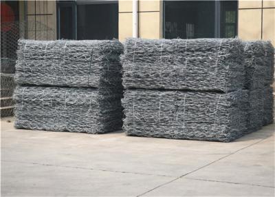 China Galvanized Hexagonal Gabion Wall Mesh Zinc Coating 230g/m2 Length 1m-6m for sale