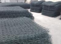 China PVC Coated Gabion Baskets 2.0-4.0m Length with Heavy Galfan Steel Wire for Erosion Control for sale