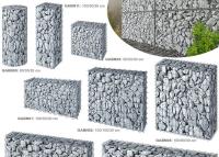 China Galvanized Welded Gabion Basket 3.0mm Wire 2x2 Mesh for Landscaping and Garden Planters for sale