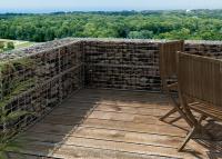 China Welded Gabion Baskets Galvanized Iron Wire 2m x 1m x 1m for Landscaping Fence for sale