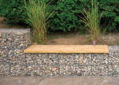 China 2x2 Welded Mesh Gabion 3mm Galvanized Steel for Landscaping - 2' to 9' Height Options for sale