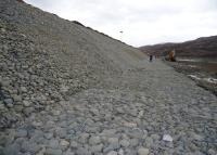 China Flexible Metal Gabion Baskets and Mattresses for Riverbank Stability - 4M Width with PVC/Galfan Coating for sale