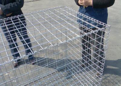 China 60x80mm Welded Gabion Basket 2.0-4.0mm Wire for Retaining Walls and Erosion Control for sale