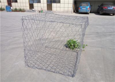 China Galvanized Steel Gabion Basket 1-5m Length 0.5-2m Width with 50-100mm Mesh for Landscaping for sale