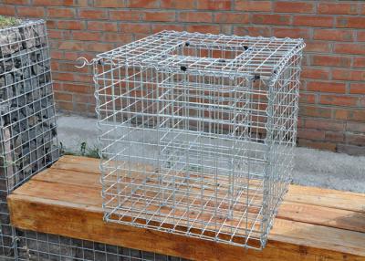 China Galfan Coated Steel Gabion Baskets 3.0mm-6.0mm Wire 50x50mm Mesh for Erosion Control for sale