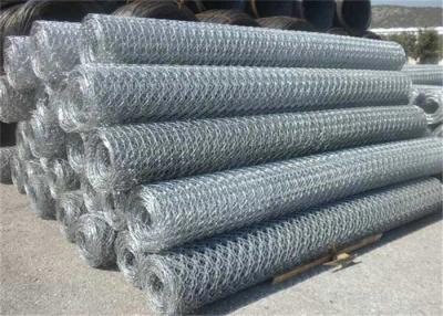 China PVC Coated Hexagonal Gabion Mesh 2.0-4.0mm Wire for Rockfall Protection with 60-120mm Mesh Sizes for sale
