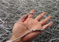 China Zinc Coated Gabion Wire Netting 1-30 Meter Length with 2.0-4.0mm Wire Diameter for Erosion Control for sale
