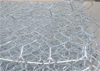 China Triple Twist Hexagonal Gabion Wire Mesh Baskets 80×100mm with 2.0-4.0mm Wire Diameter for Stone Filled Construction for sale