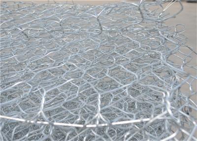 China Triple Twist Hexagonal Gabion Wire Mesh Baskets 80×100mm with 2.0-4.0mm Wire Diameter for Stone Filled Construction for sale
