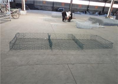 China Gabion Mattress Erosion Protection 2.2mm Wire Gauge 6x8 Mesh PVC Coated for sale