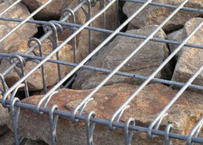 China Square Hole Welded Gabion Baskets 3.0-6.0mm Wire with 50-100mm Mesh for Garden Retaining Walls for sale