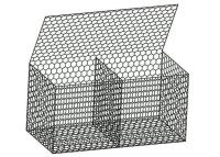 China Triple Twist Wire Gabion Baskets 2-4m Length with 0.15-1.0m Height for Flood Protection and Erosion Control for sale