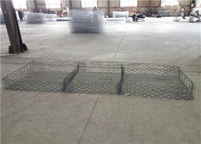 China PVC Coated Gabion Mattress 3x2x0.17m with 60x80mm Hexagonal Mesh for Riverbed Erosion Control for sale