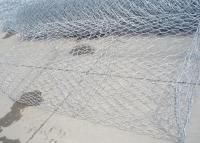 China Galfan Coated Gabion Baskets 60x80mm Hole Size 2.0-4.0mm Wire for sale