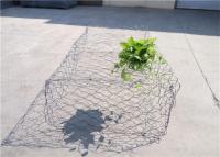 China Galvanized Hexagonal Gabion Baskets 2.0-4.0mm Wire 1x1x1m Size for sale