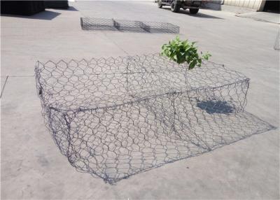 China Hexagonal Gabion Box Mesh 2m x 1m x 1m for Bridge Protection System for sale