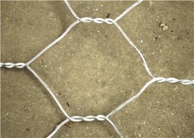 China Lightweight Rockfall Protection Netting - PVC Coated Gabion Mesh 3.0mm Wire with 80x100mm Hexagonal Openings for sale