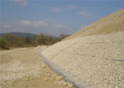China Double Twisted Steel Gabion Mattress 2m Width with 60×80mm or 80×100mm Mesh for River Bank Protection for sale