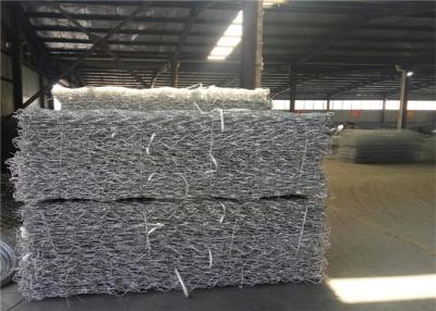 China Hot-Dipped Galvanized Steel Gabion Mattresses 2m Width 0.15-0.30m Height for Coastal Protection for sale