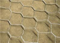 China Galvanized Gabion Box 2.0-4.0mm Wire Double Twist Hexagonal Mesh for Flood Control for sale