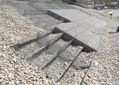 China Heavy Zinc Coated Gabion Mattress 60x80mm Wire Mesh Retaining Wall - 2m Width, 0.17-0.30m Height Options for sale