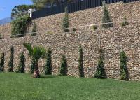China Welded Mesh Gabion Baskets 1.0x1.0x0.5m to 4.0x1.0x1.0m for Landscape Retaining Walls with 4-5mm Wire Diameter for sale